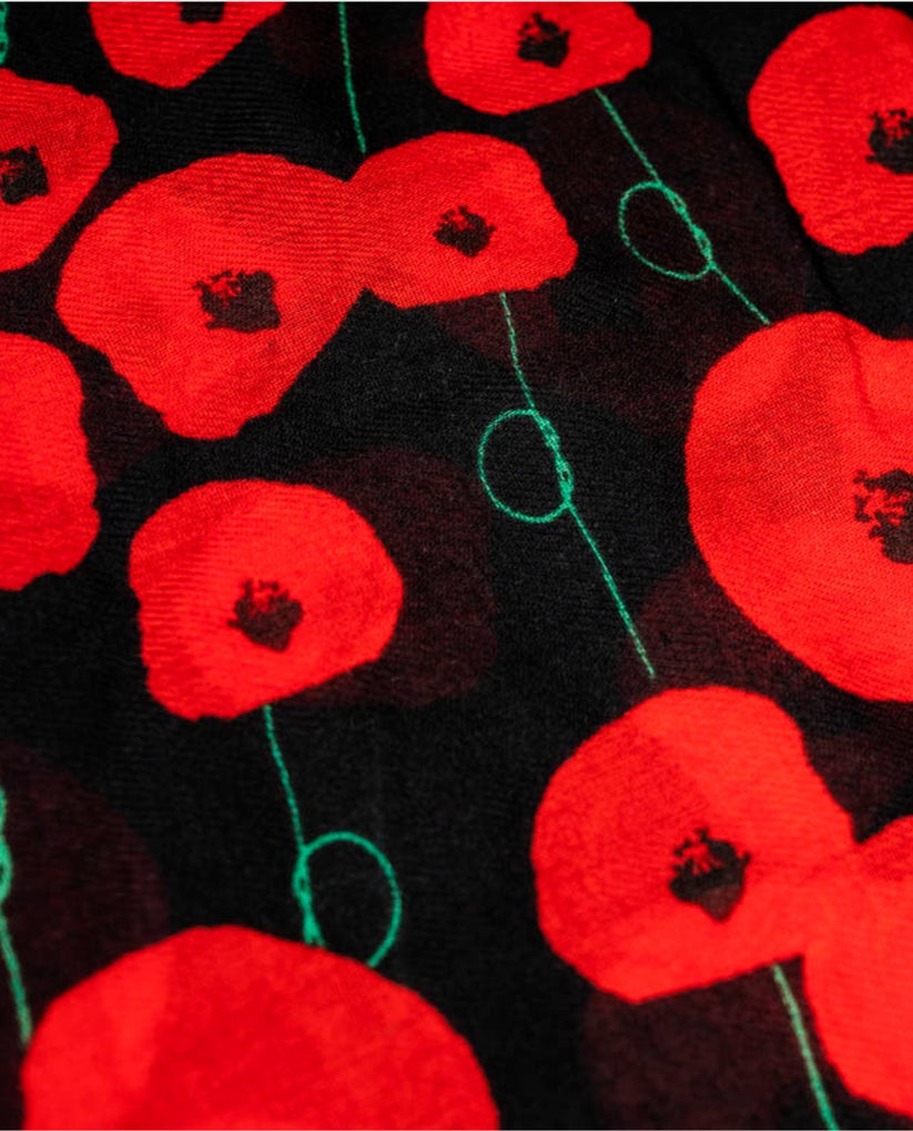 Black Scarf Poppy | Poppy Gifts | IWM Poppy Shop – IWM Shop