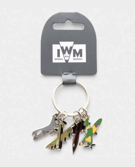 Aircraft Multi Charm Keyring | Aviation Gifts | IWM Shop