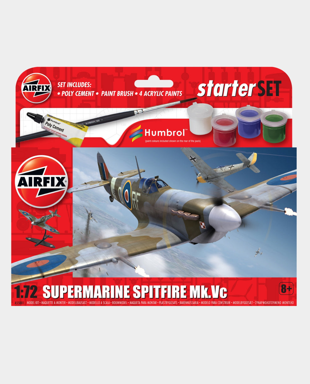 Airfix Supermarine Spitfire MkVc Starter Set | Airfix Kit | IWM Shop