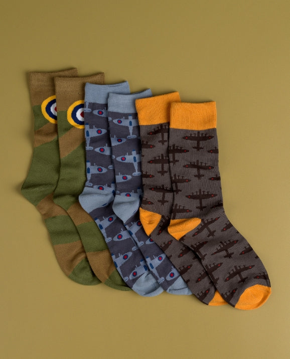 Roundel Bamboo Socks One Size | RAF Socks | IWM Shop