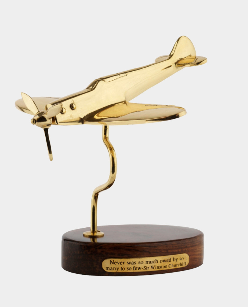 Spitfire Brass Desk Model | Spitfire Model | IWM Shop