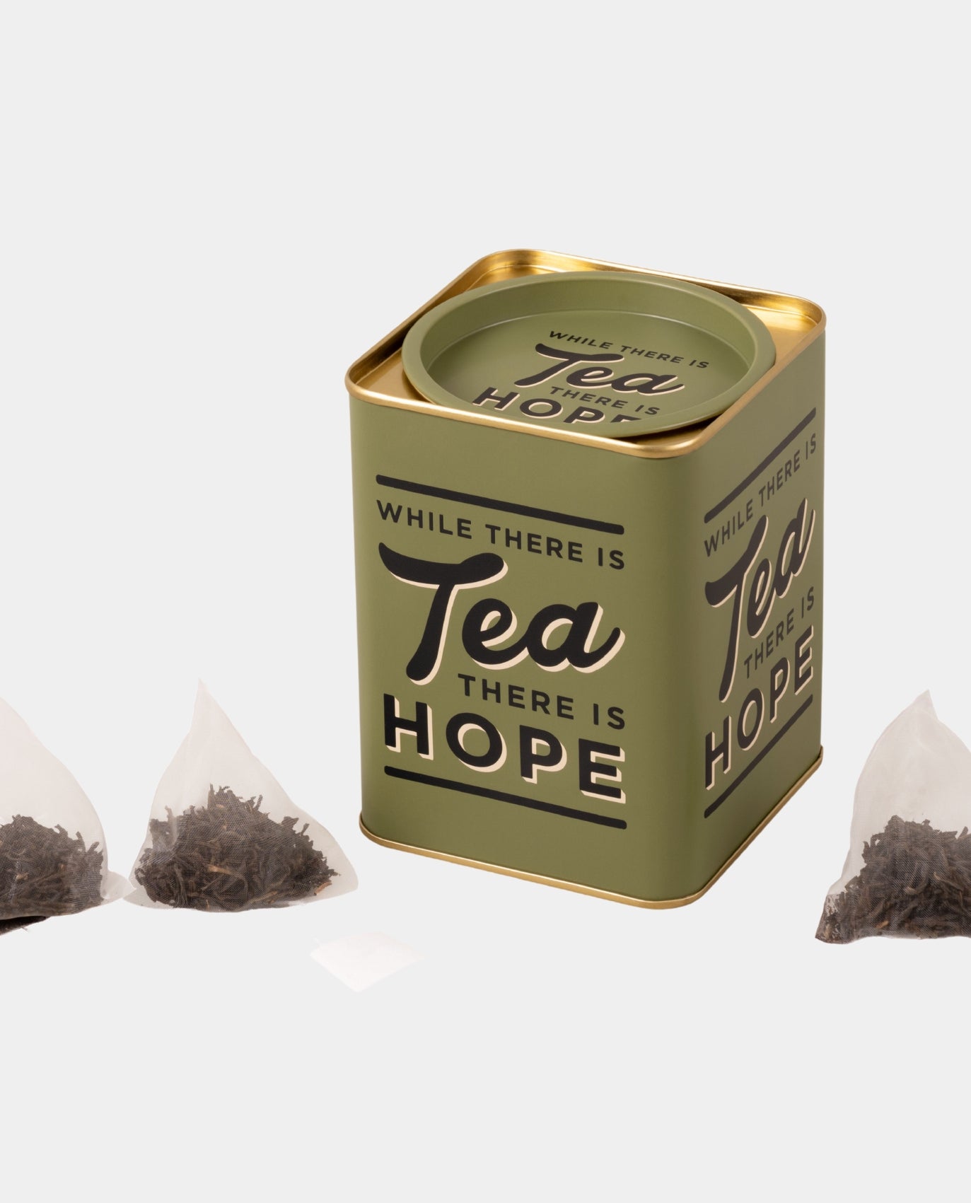While There is Tea There is Hope Tea Tin – IWM Shop